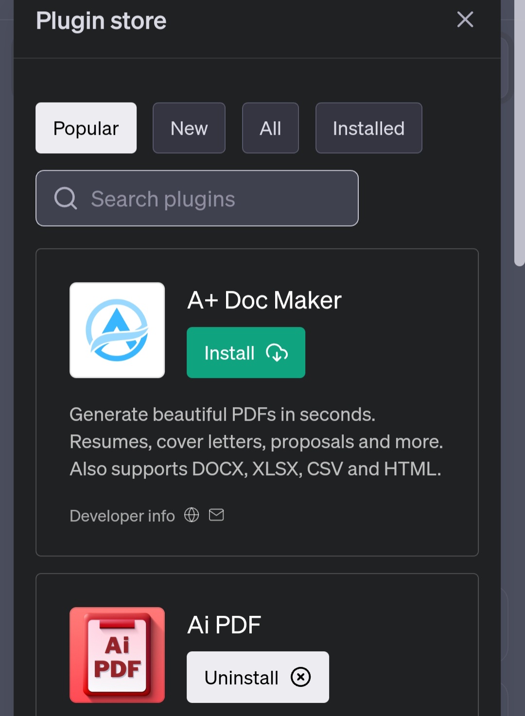 Como usar plugins no ChatGPT - Inteligência Artificial App (AI)